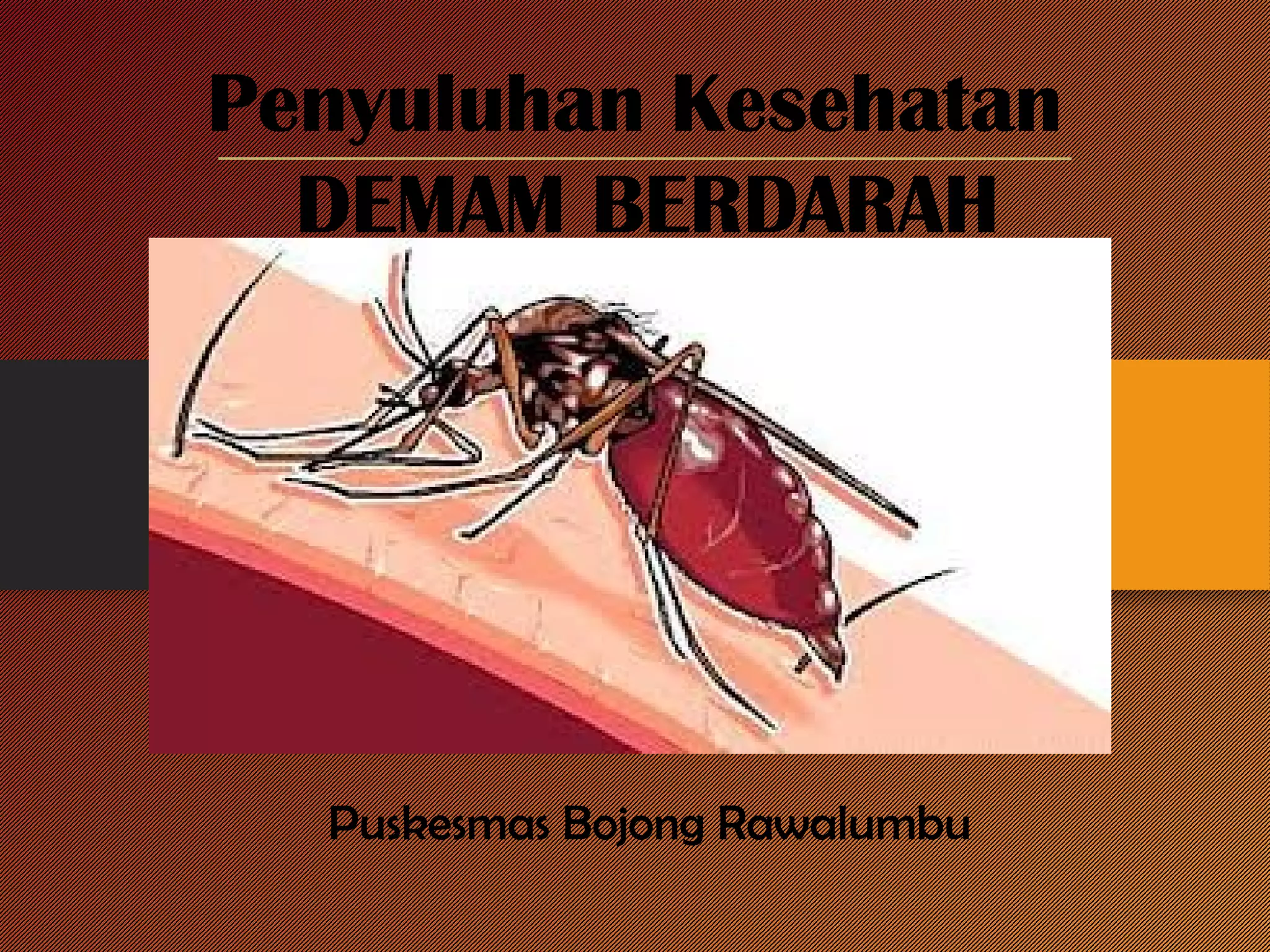 Dbd puskesmas bojong rawalumbu | PPT