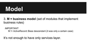 The way from DB-driven development to DDD | PPT