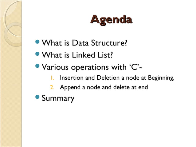 self designed Linked List | PPT | Programming Languages | Computing