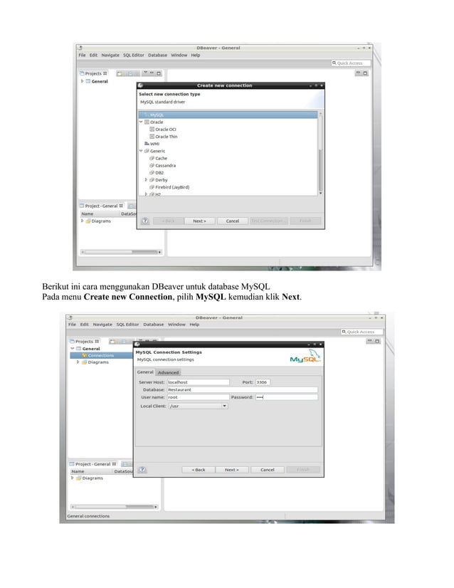 D beaver database manager | PDF
