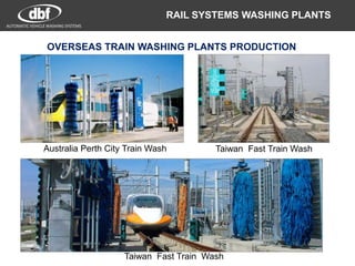 Train Wash Systems | Automatic Train Washing Plant Presentation - DBF ...