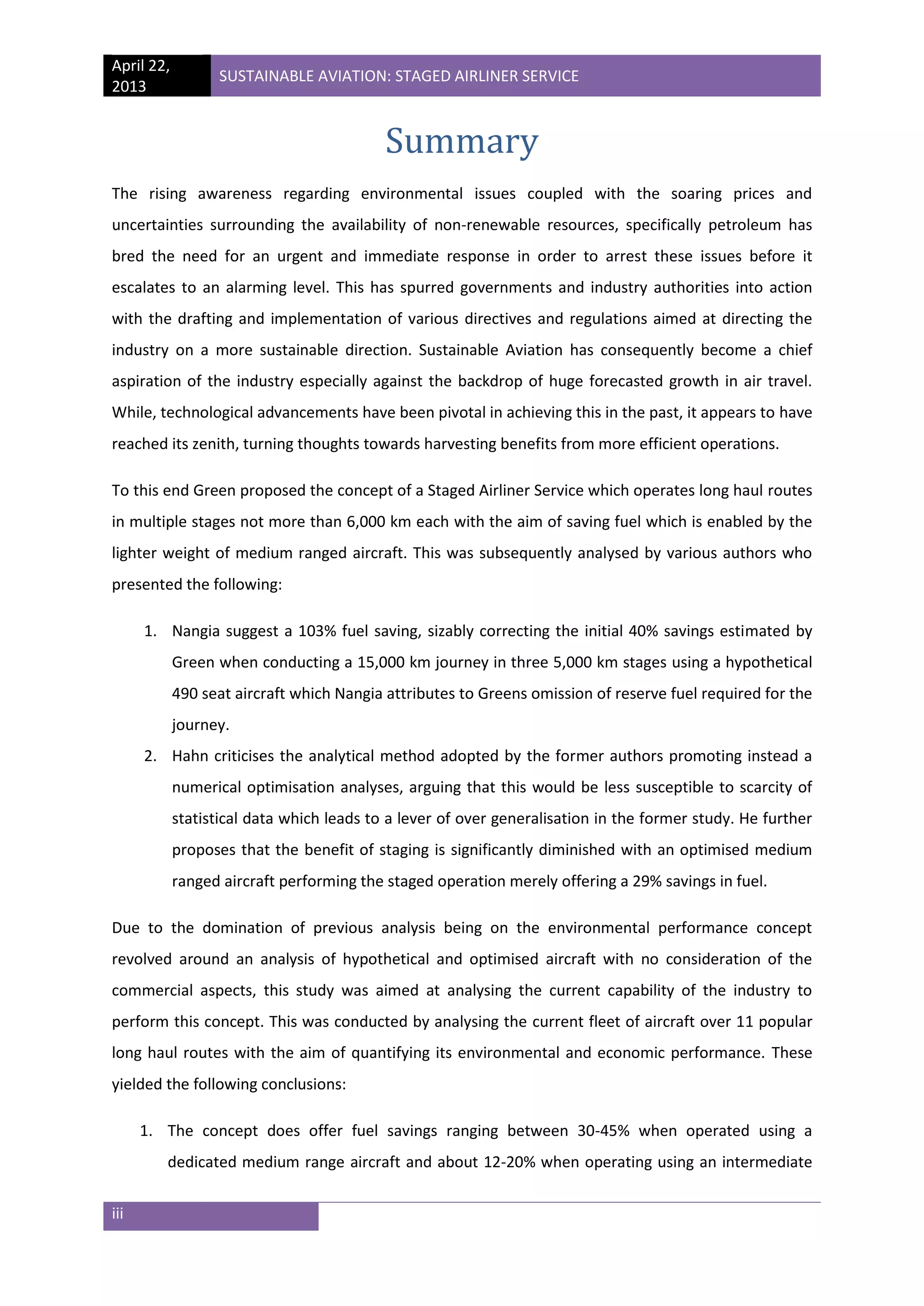 Buvan Rajendra - Bachelor's Dissertation Summary | PDF