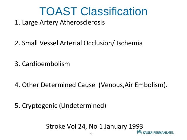 Stroke Symposium Talk on Secondary Prevention