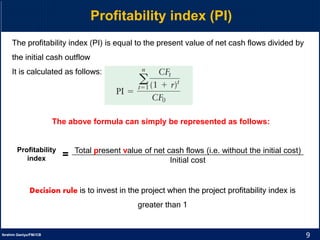 Capital budgeting Summary 1 | PPTX | Stocks and Bonds | Personal Investing