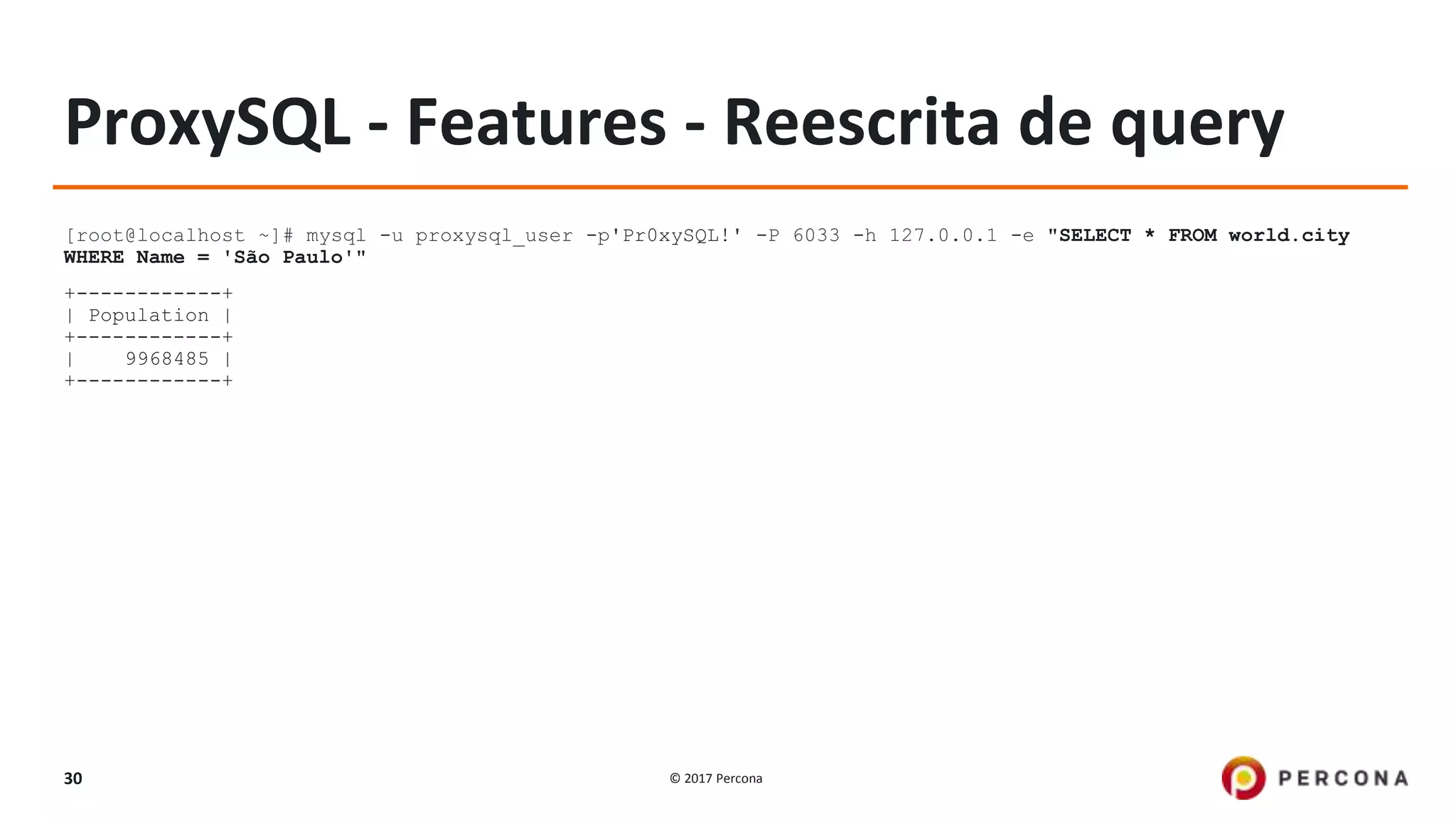 DB Floripa - ProxySQL para MySQL | PPTX | Databases | Computer Software and Applications