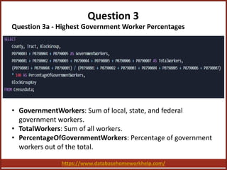 SQL queries and data analysis techniques | PPT | Free Download