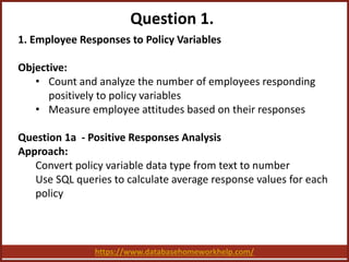 SQL queries and data analysis techniques | PPT