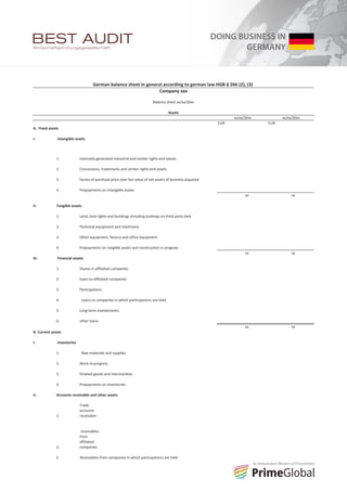 DOING BUSINESS IN GERMANY | PDF