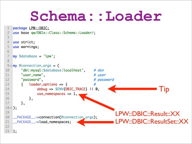 DBIx::Class beginners | PPT