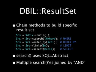 Introduction to DBIx::Lite - Kyoto.pm tech talk #2 | KEY