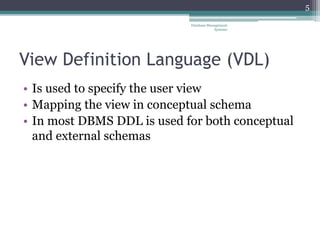 Data base chapter 5 | complete details | PPTX