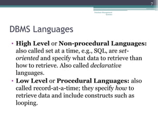 Data base chapter 5 | complete details | PPTX