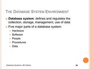DATABASE INTRODUCTION | PPT