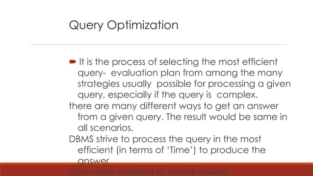 DB LECTURE 5 QUERY PROCESSING.pptx