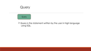 DB LECTURE 5 QUERY PROCESSING.pptx