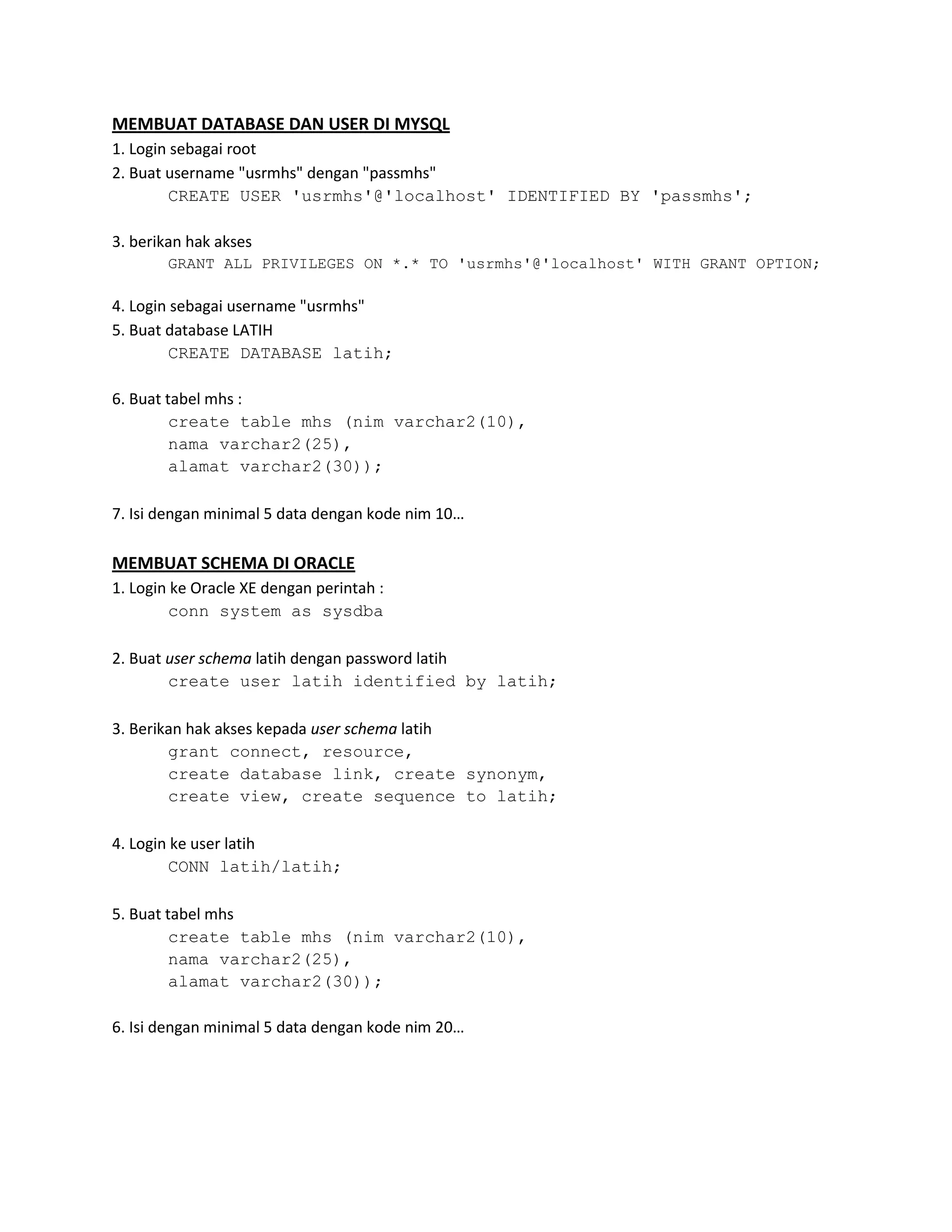 Db Link My Sql Oracle Pdf