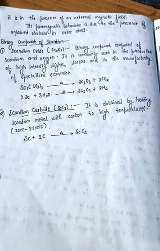 d block notes for BSC third year student | PDF
