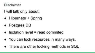 Db locking | PPT