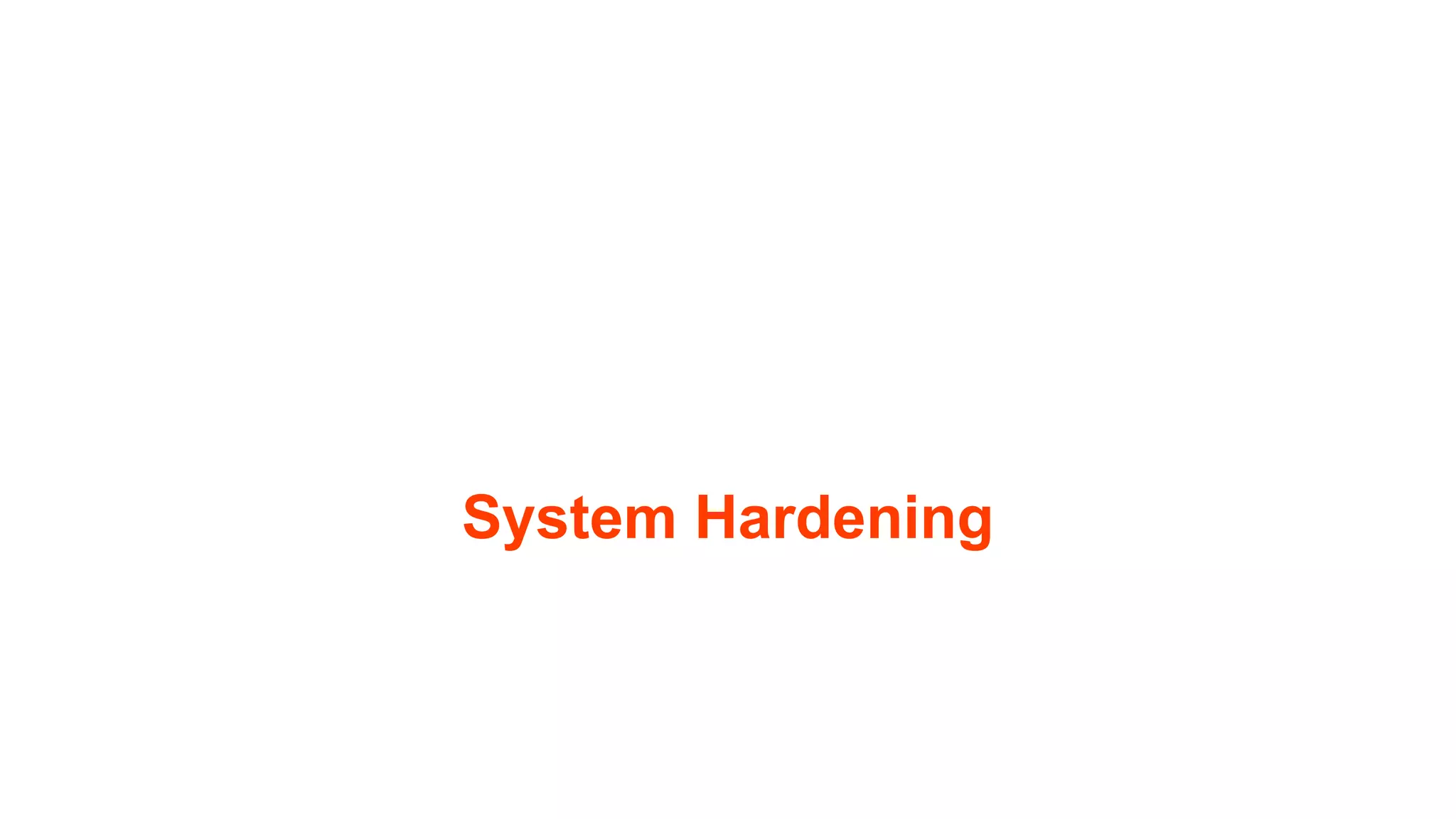 Linux Hardening | PDF