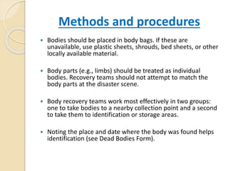 Dead Body Management for emergencys .pptx