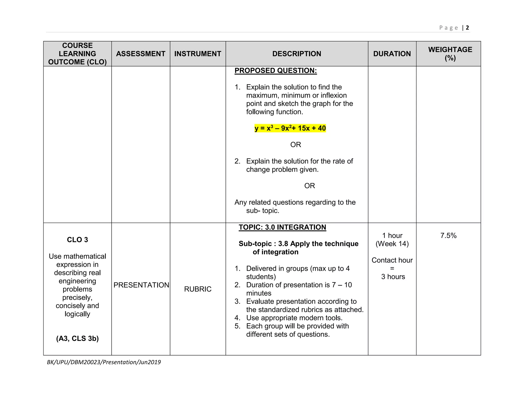 Rubric Presentation.docx