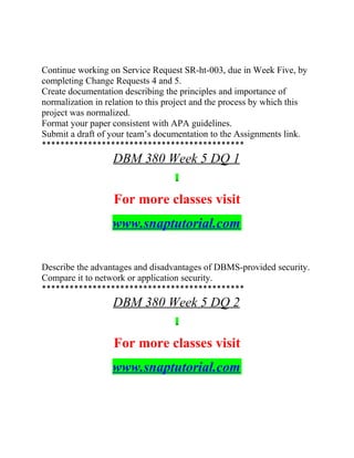 Dbm 380 Exceptional Education-snaptutorial.com