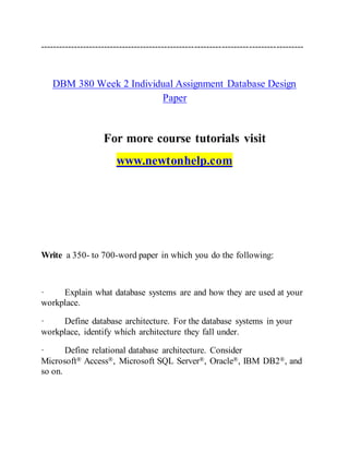 Dbm 380 Extraordinary Success/newtonhelp.com