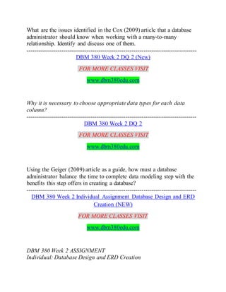 DBM 380 EDU Become Exceptional--dbm380edu.com