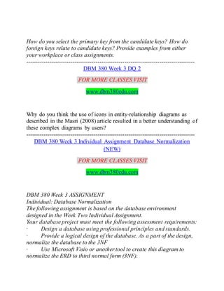 DBM 380 EDU Achievement Education--dbm380edu.com