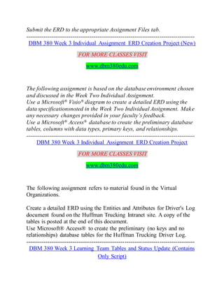 DBM 380 EDU Achievement Education--dbm380edu.com