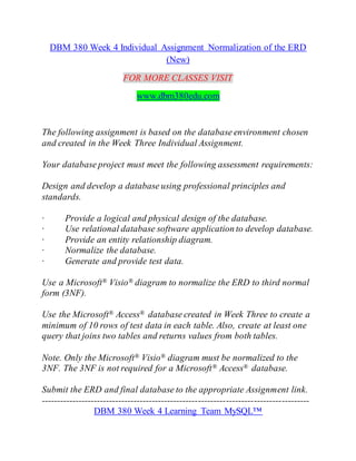 DBM 380 EDU Achievement Education--dbm380edu.com