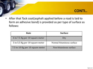 Dense Bituminous macadam | PPTX