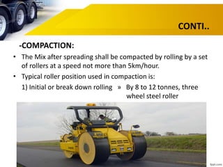 Dense Bituminous macadam | PPTX