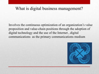 digital business management | PPTX
