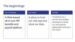 Migration from Heroku to Amazon Web Services | PDF | Databases | Computer Software and Applications