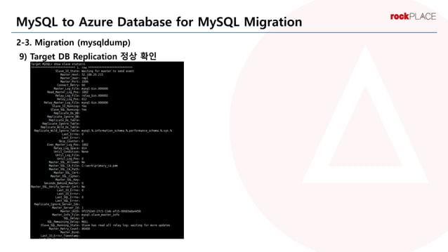 DB Migration to Azure Database for MySQL | PPT
