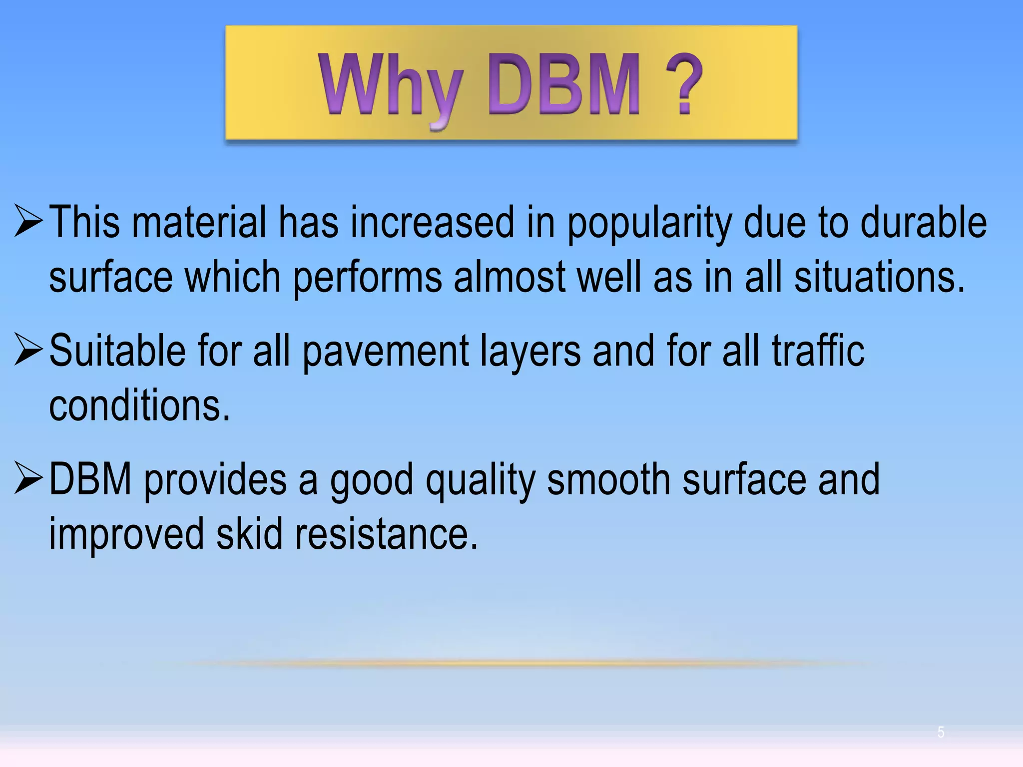Dense Bituminous Macadam Road | PPTX