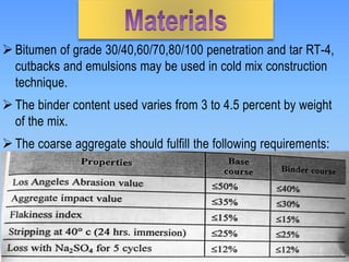 Dense Bituminous Macadam Road | PPTX