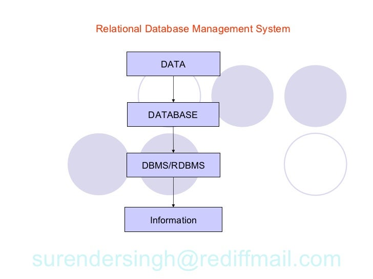Relational Database Management System