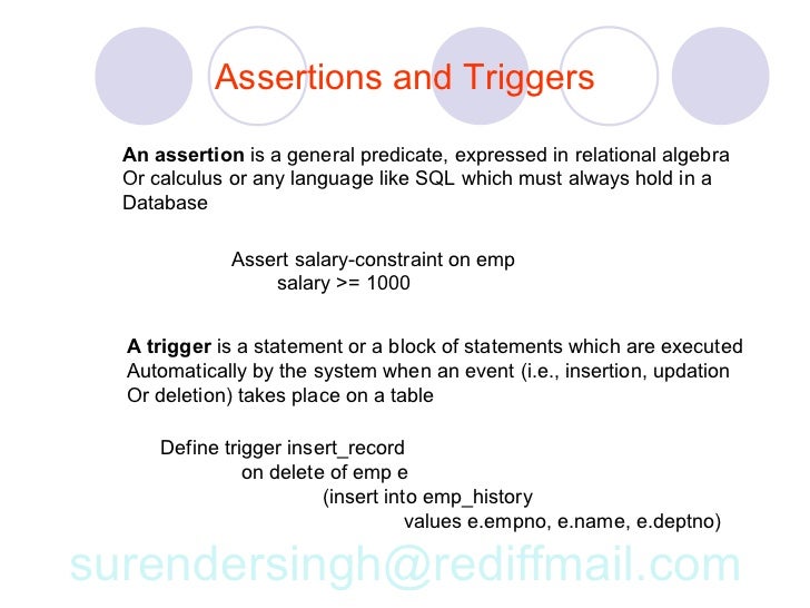 Relational Database Management System