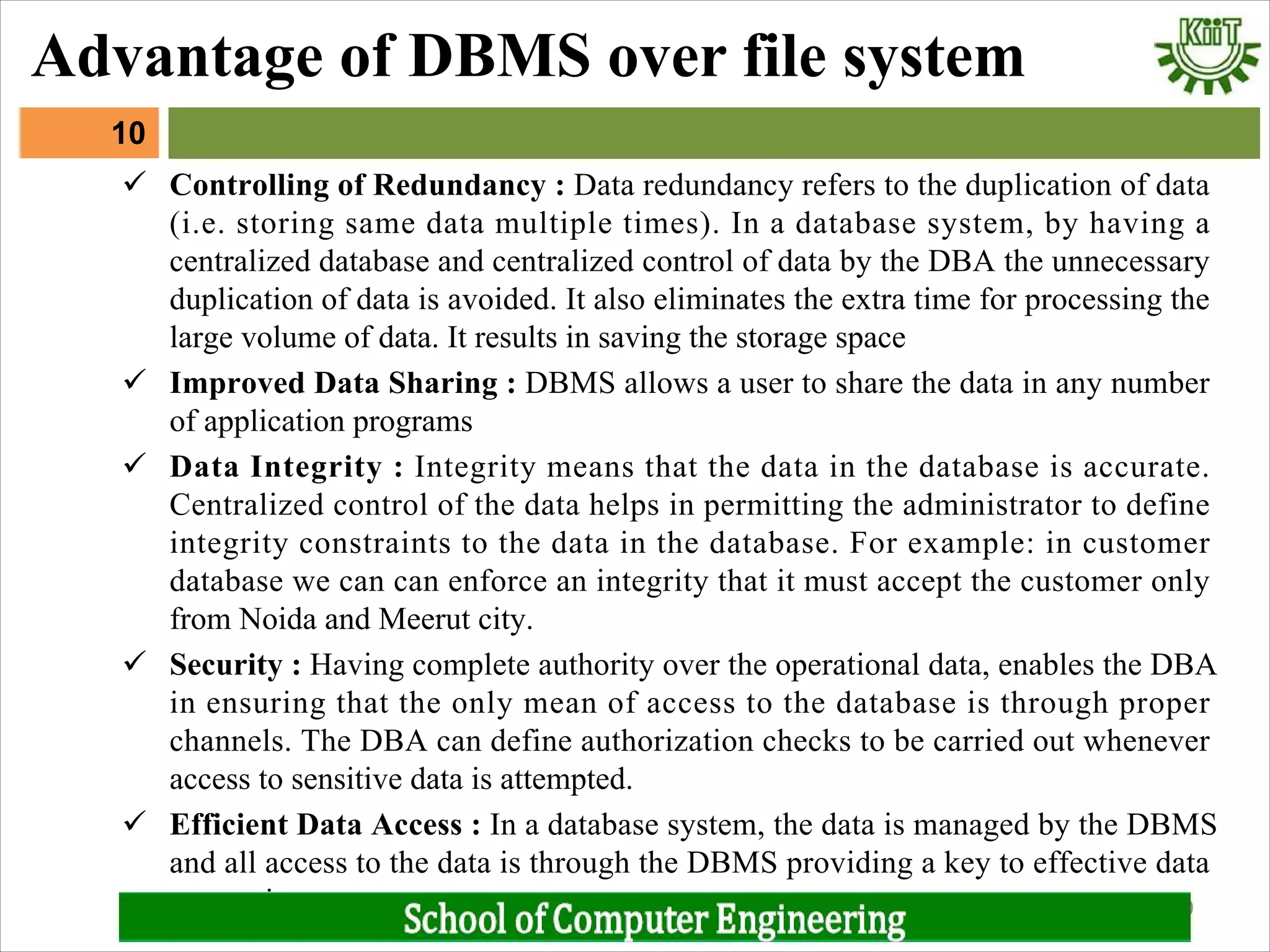 Introduction to Database Management System | PDF