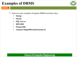 Introduction to Database Management System | PDF