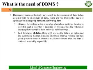 Introduction to Database Management System | PPT
