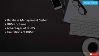 Introduction to DBMS | PPTX | Databases | Computer Software and Applications