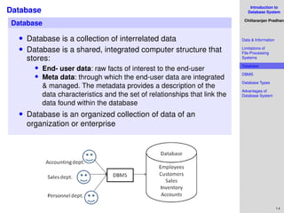 DBMS (An Introduction to Database System) | PPT