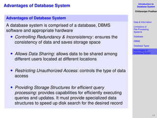 DBMS (An Introduction to Database System) | PPT