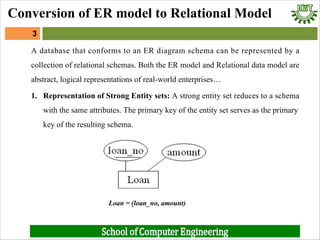 Dbms 10: Conversion of ER model to Relational Model | PDF