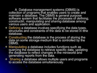 Dbms | PPT