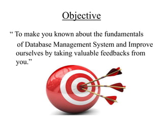 Database Management System | PPTX