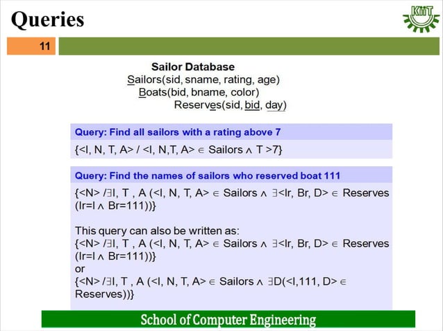 Dbms 14 Relational Calculus Pdf